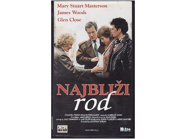 NAJBLIŽI ROD - ORIGINALNA VHS KASETA