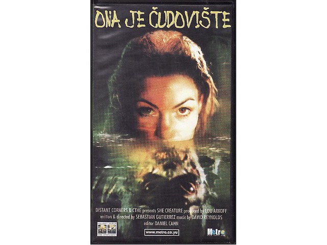 ONA JE ČUDOVIŠTE - ORIGINALNA VHS KASETA