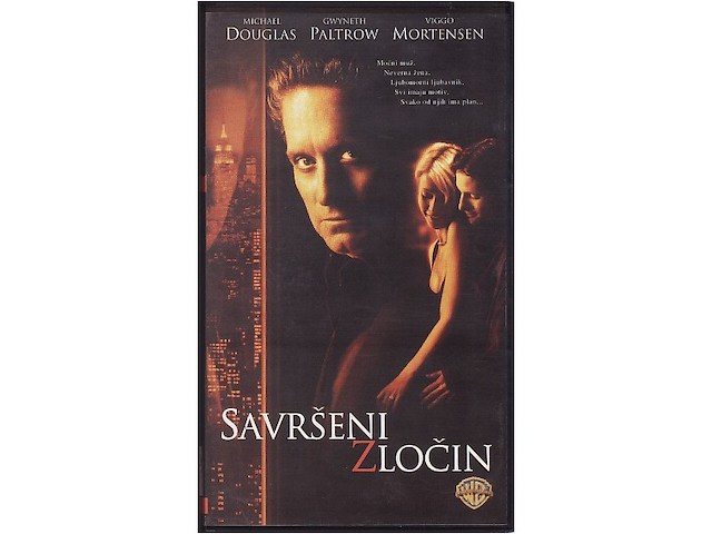 SAVRŠENI ZLOČIN   - ORIGINALNA VHS KASETA