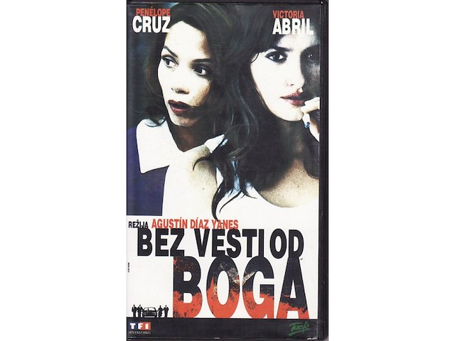 BEZ VESTI OD BOGA   - ORIGINALNA VHS KASETA