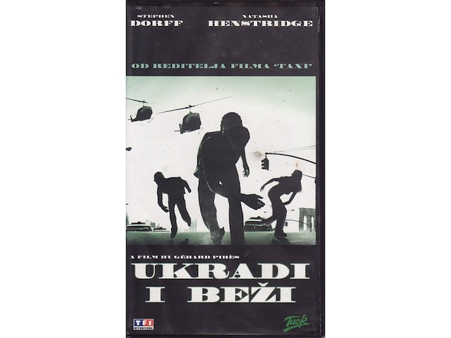 UKRADI I BEŽI   - ORIGINALNA VHS KASETA