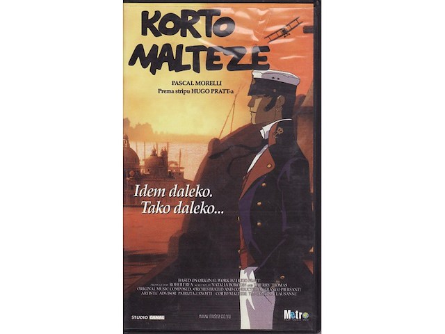 KORTO MALTEZE  - ORIGINALNA VHS KASETA