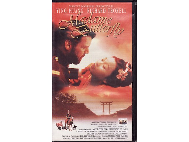 MADAME BUTTERFLY  - ORIGINALNA VHS KASETA