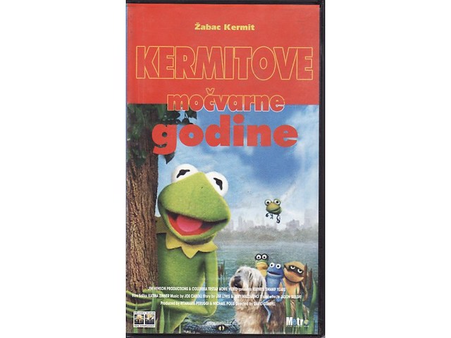 KERMITOVE MOČVARNE GODINE  - ORIGINALNA VHS KASETA