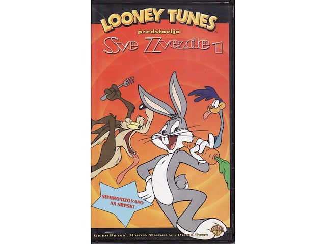 LOONEY TUNES-SVE ZVEZDE 1  - ORIGINALNA VHS KASETA