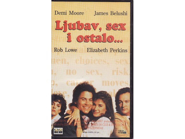 LJUBAV,SEX I OSTALO...  - ORIGINALNA VHS KASETA