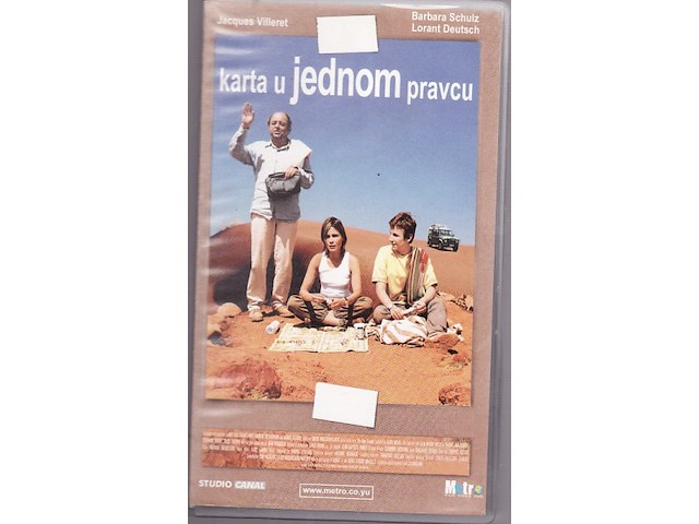 KARTA U JEDNOM PRAVCU  - ORIGINALNA VHS KASETA