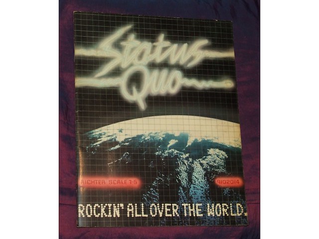 Notna Knjiga:  STATUS QUO - Rockin` All Over The World