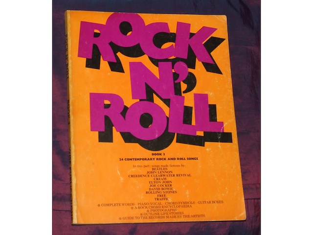 Notna Knjiga: ROCK N` ROLL BOOK 3