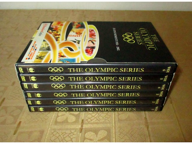 THE OLYMPIC SERIES - ZLATNI MOMENTI 1920-2002 (6 DVD-a)