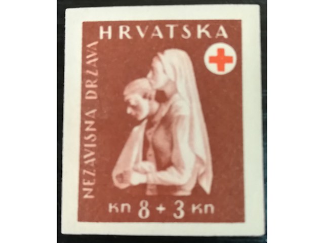 NDH 1943 CRVENI KRST NEZUPČANA