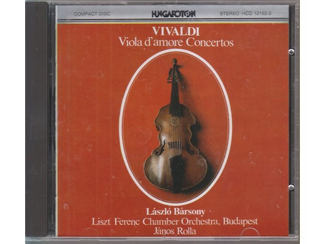 cd / VIVALDI - Concertos for Viola d`amore