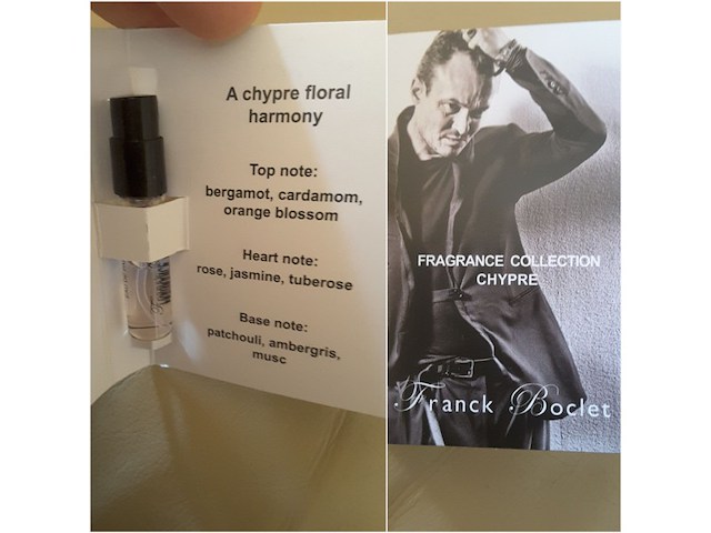 Franck Boclet Chypre, original