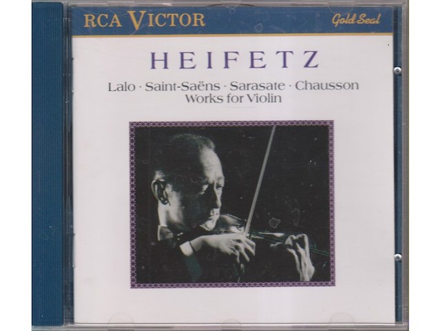 cd / HEIFETZ Lalo - Saint-Saends - Sarasate - Chausson