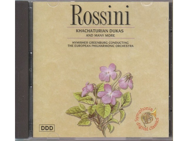 cd / ROSSINI  + KHACHATIRIAN + BORODIN + WAGNER