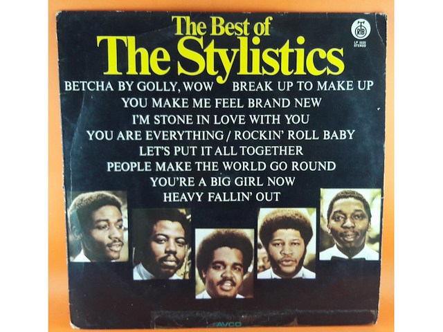 The Stylistics ‎– The Best Of The Stylistics, LP