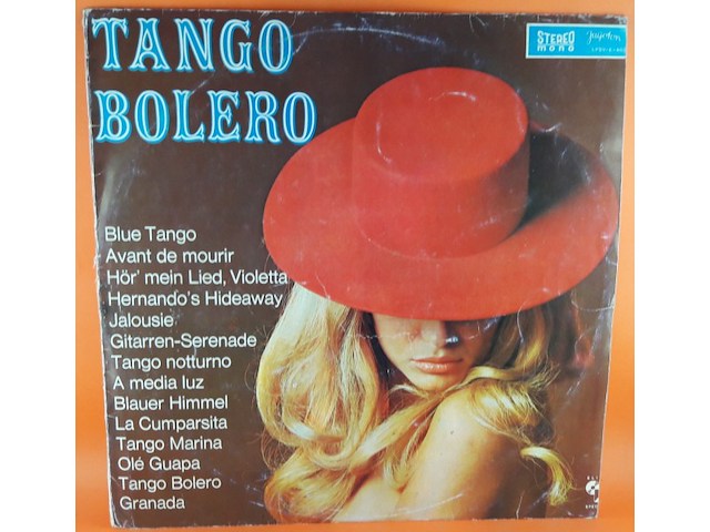 Orkestar Claudius Alzner* ‎– Tango Bolero, LP
