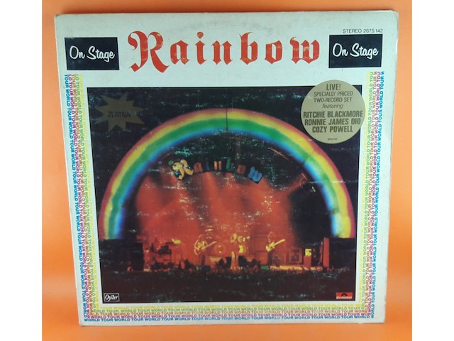 Rainbow ‎– On Stage, 2 x LP