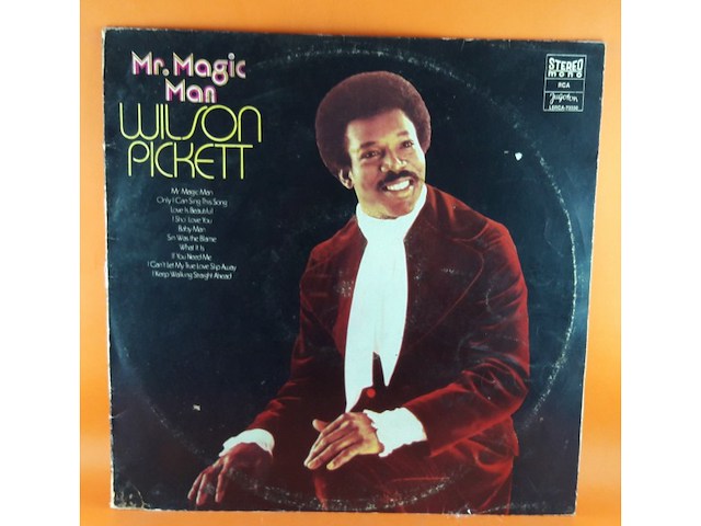 Wilson Pickett ‎– Mr. Magic Man, LP