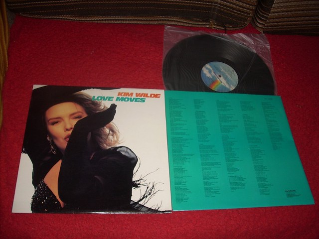 Kim Wilde ‎– Love Moves LP Jugoton 1990. nm