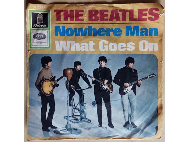 The Beatles ‎– Nowhere Man / What Goes On (Germany)