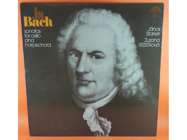 JS Bach*, János Starker*, Zuzana Růžičková ‎– Sonáty Pr