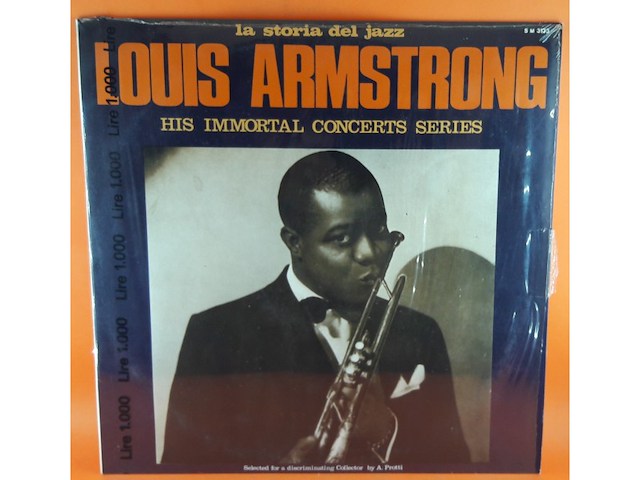 Louis Armstrong ‎– His Immortal Concerts Series