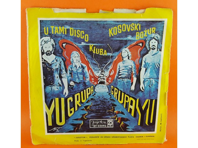 YU Grupa ‎– U Tami Disco Kluba / Kosovski Božur,SP