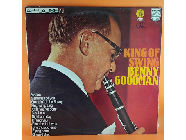 Benny Goodman ‎– King Of Swing,LP