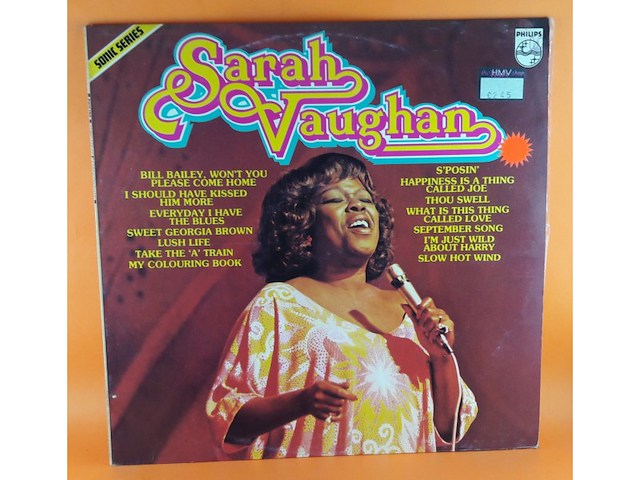 Sarah Vaughan ‎– Sarah Vaughan, LP, UK