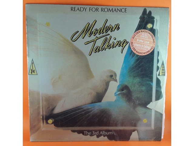 Modern Talking ‎– Ready For Romance - The 3rd Album,LP