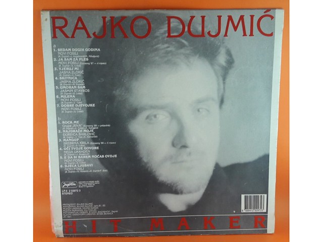 Rajko Dujmić ‎– Hit Maker, LP