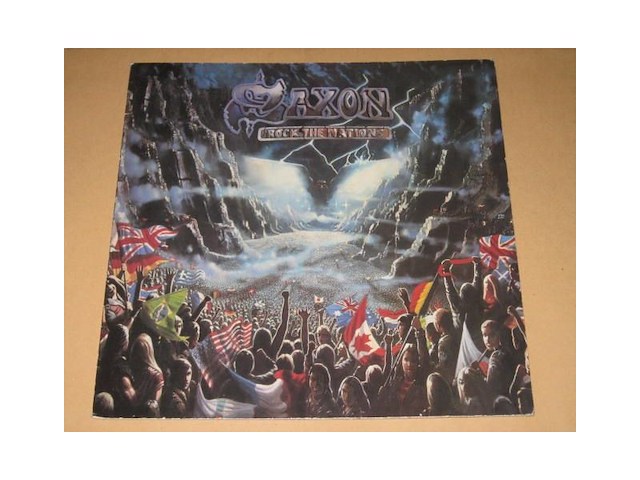 Saxon ‎– Rock The Nations (LP), GERMANY