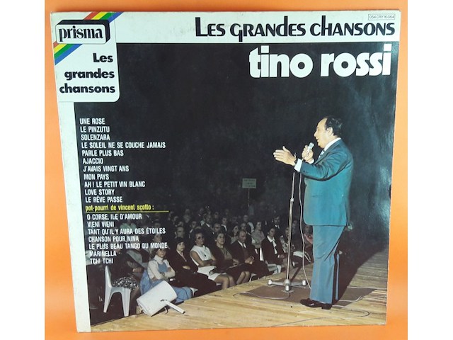 Tino Rossi ‎– LES GRANDES CHANSONS, LP