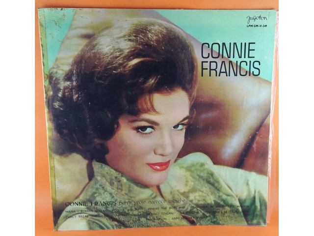 Connie Francis ‎– Pjeva Svoje Najveće Uspjehe