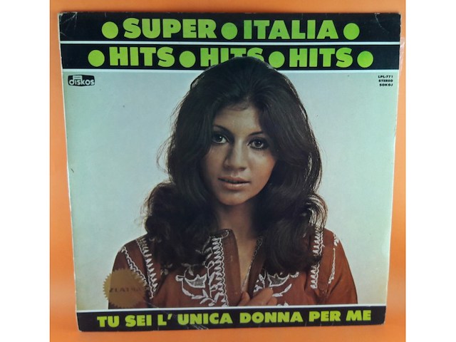 Unknown Artist ‎– Super Italia Hits, LP