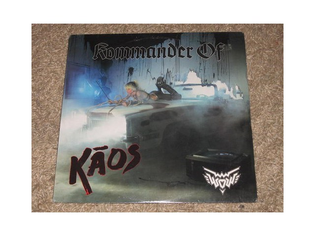 Wendy O. Williams ‎– Kommander Of Kaos (LP), USA