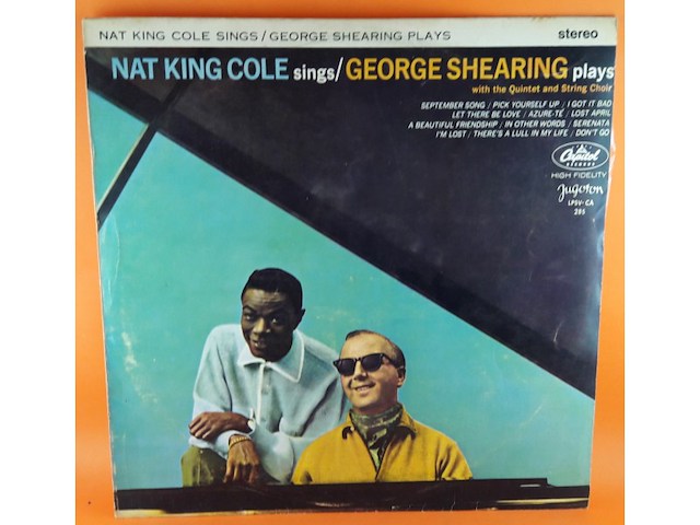 Nat King Cole / George Shearing ‎– Nat King Cole Sings