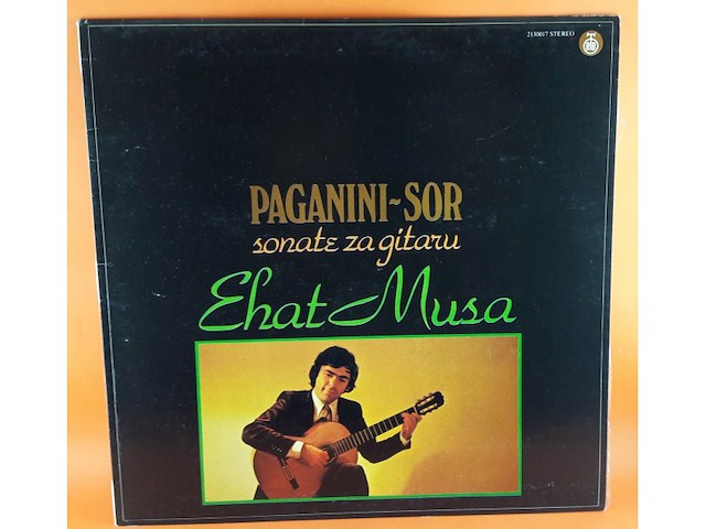 Ehat Musa ‎– Sonate Za Gitaru, LP