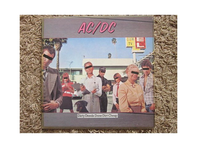 AC/DC ‎– Dirty Deeds Done Dirt Cheap (LP), USA