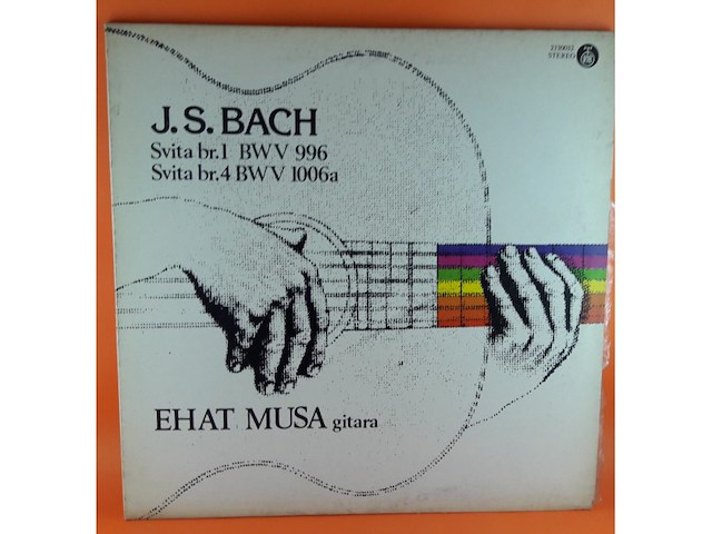 J.S. Bach* / Ehat Musa ‎– Gitara