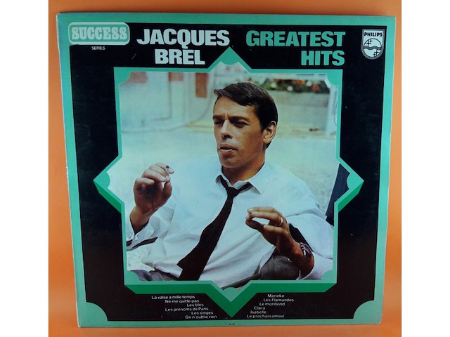 Jacques Brel ‎– Greatest Hits, LP