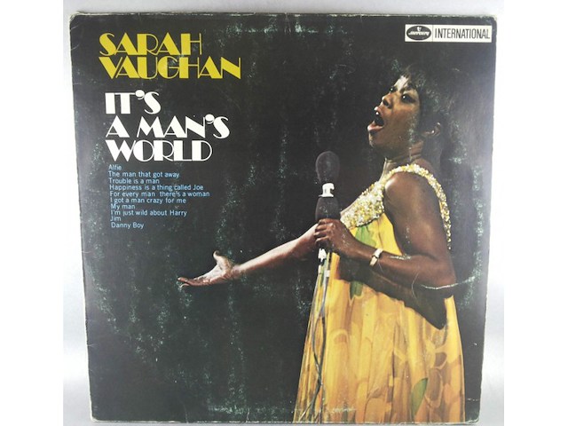 Sarah Vaughan ‎– It`s A Man`s World, LP