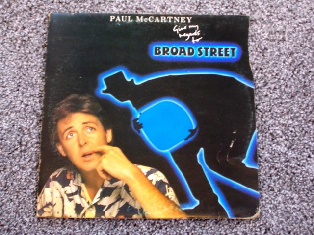 Paul McCartney ‎– Give My Regards To Broad Street