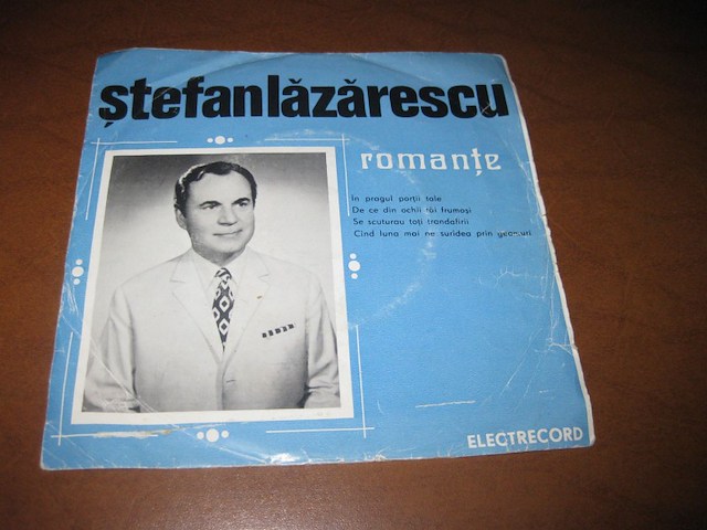 Ștefan Lăzărescu ‎– Romanțe