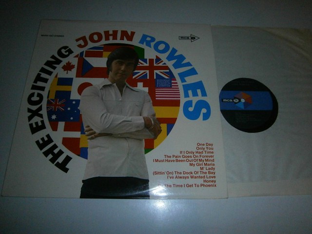 JOHN ROWLES ‎– The Exciting John Rowles LP 5/5
