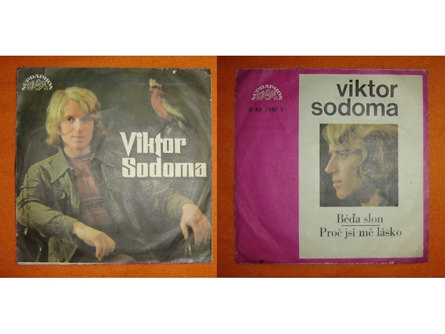 VIKTOR SODOMA ‎–Béďa Slon(singl) Made in Czechoslovakia