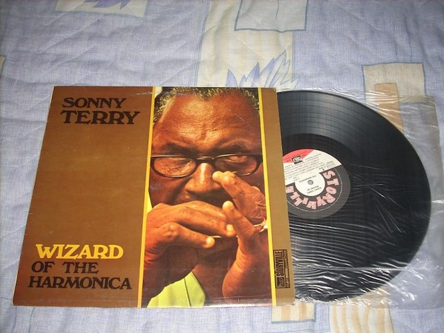 Sonny Terry ‎– Wizard Of The Harmonica LP
