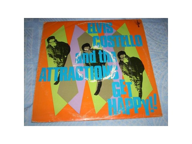 Elvis Costello And The Attractions ‎– Get Happy!! LP