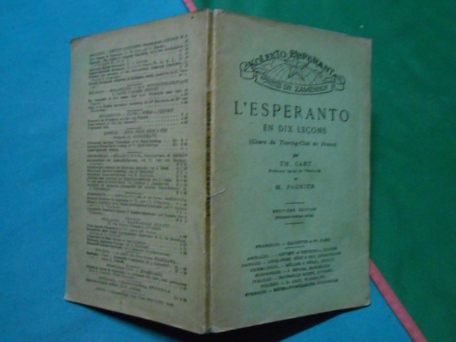 ‎L`ESPERANTO EN 10 LECONS‎   1906.g